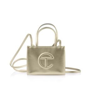 Telfar | Accessories | Brand New With Tags Small Gold Telfar | Poshmark